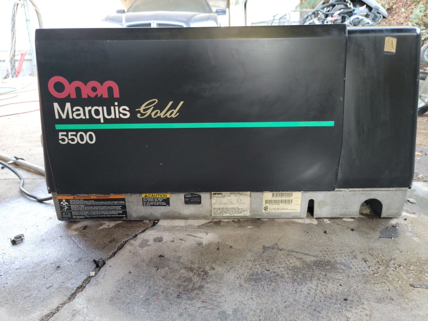 Generator/ Onan Marquis gold 5500 for Sale in Hemet, CA - OfferUp