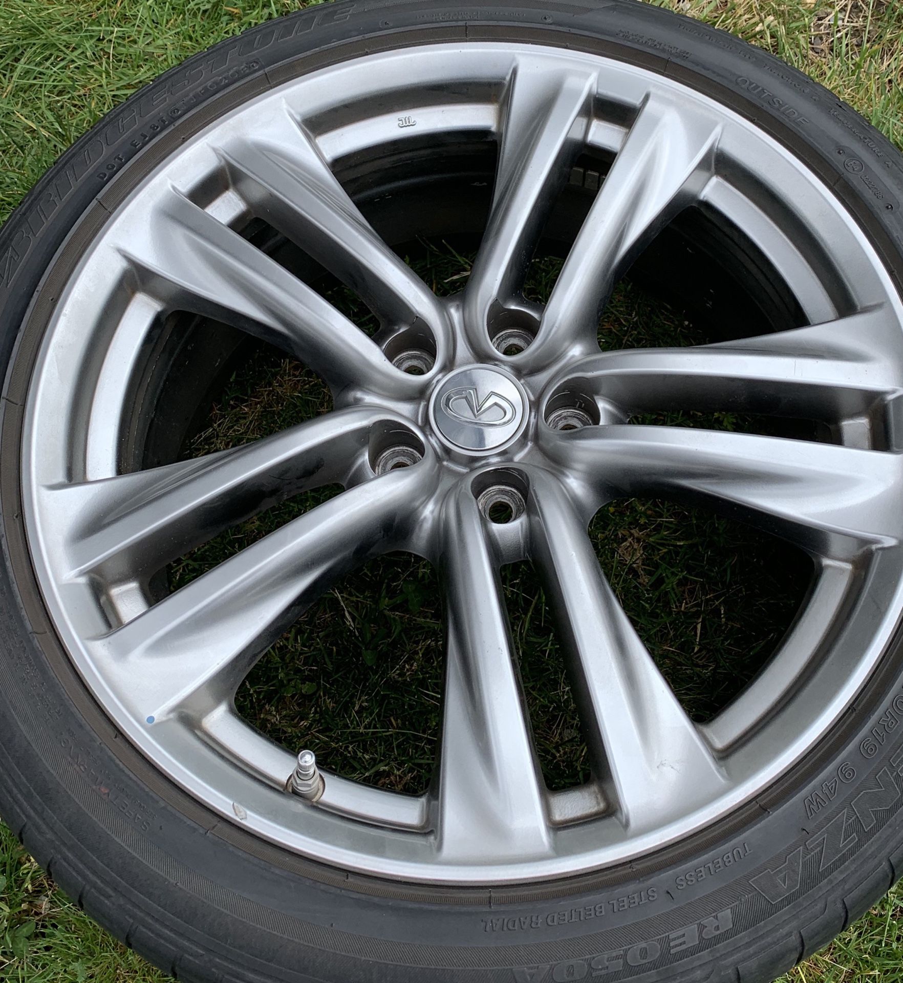 Infiniti Enkei 19” Wheels with Bridgestone 245 40 19 Tires for Sale in Seattle, WA - OfferUp