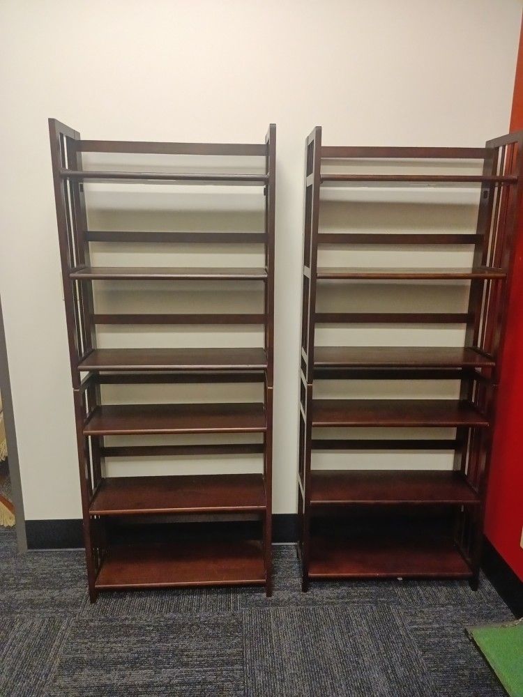 Folding And Stackable Wood Bookshelf for Sale in Tacoma, WA - OfferUp