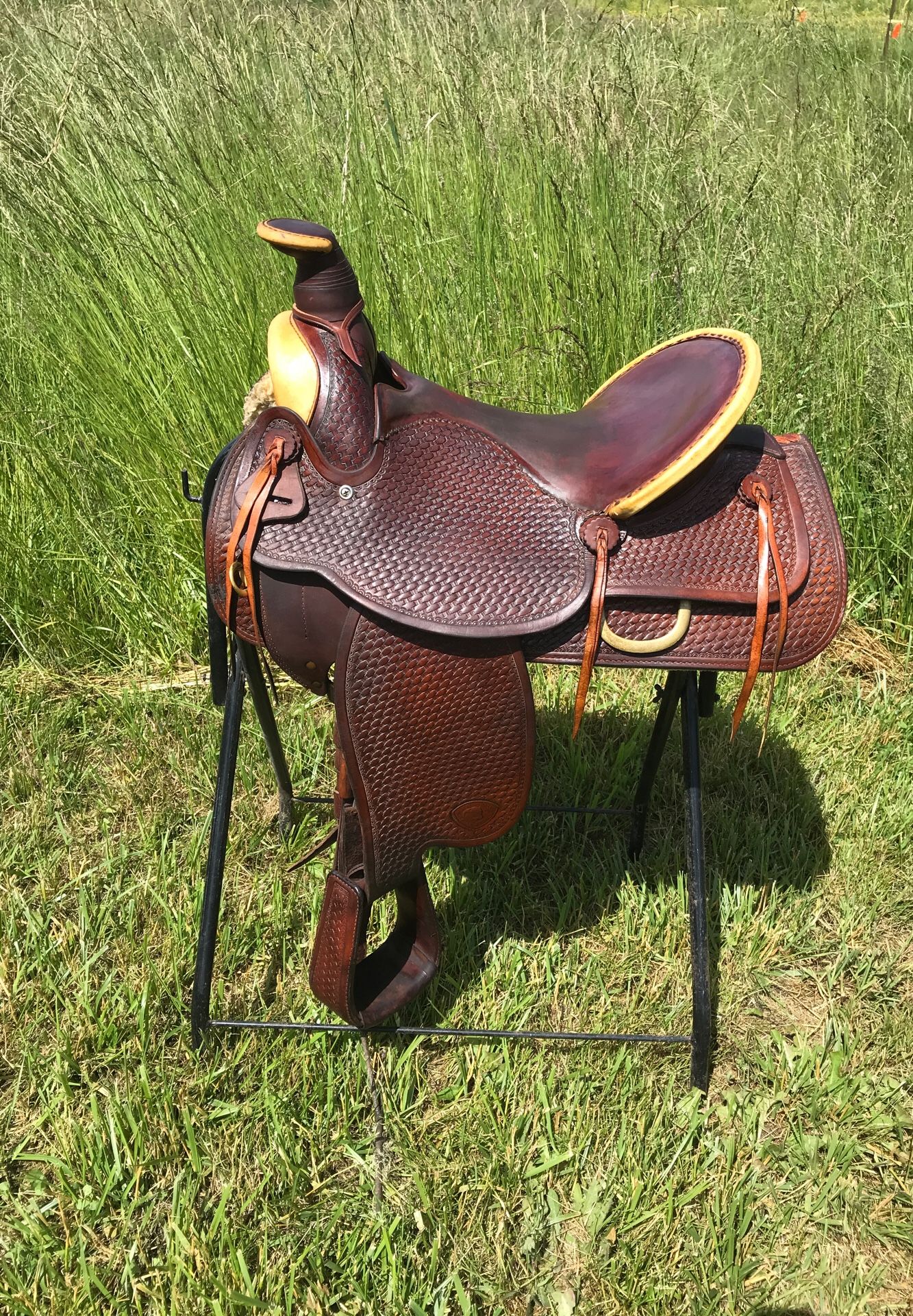 Hereford Textan Ranch/ Roping Western Saddle for Sale in Roy, WA - OfferUp