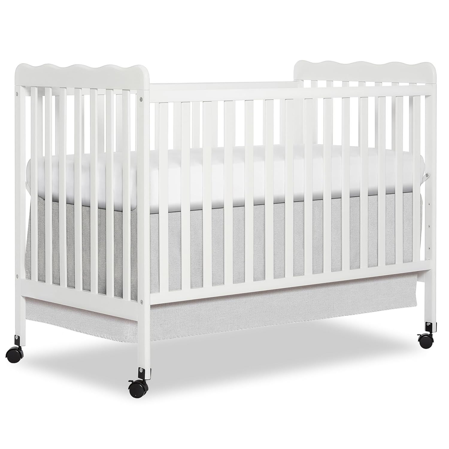 Dream On Me Baby Carson Classic 3-in-1 convertible crib in white for ...