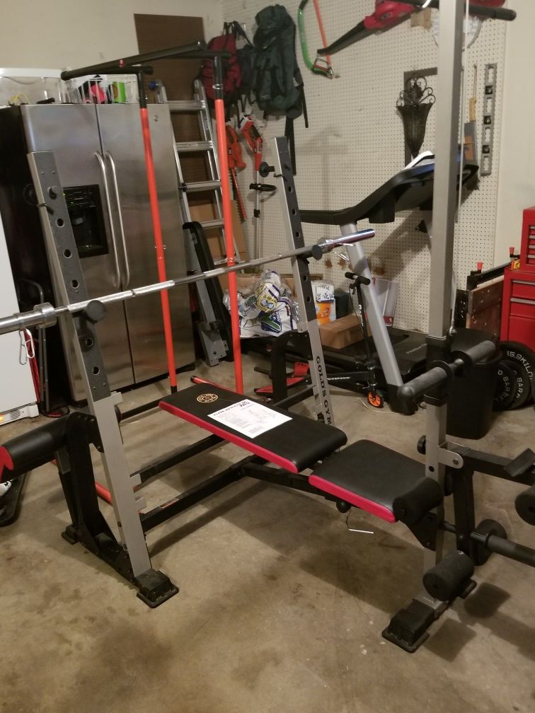 Golds Gym XR-5 Olympic Weight Bench for Sale in Landisville, PA - OfferUp