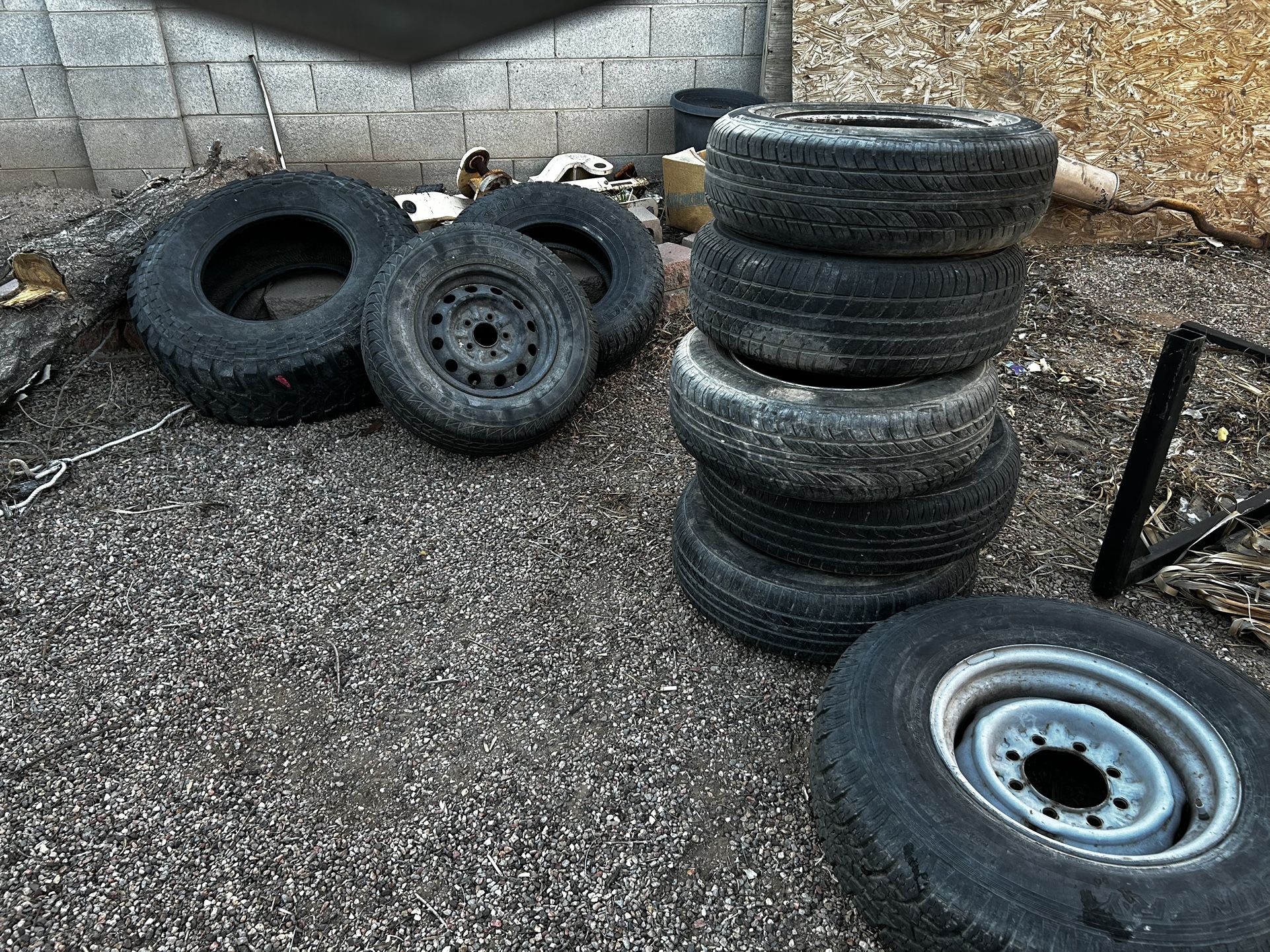 Tires I Have No Use For Anymore. Pickup Only. Check Description. for ...
