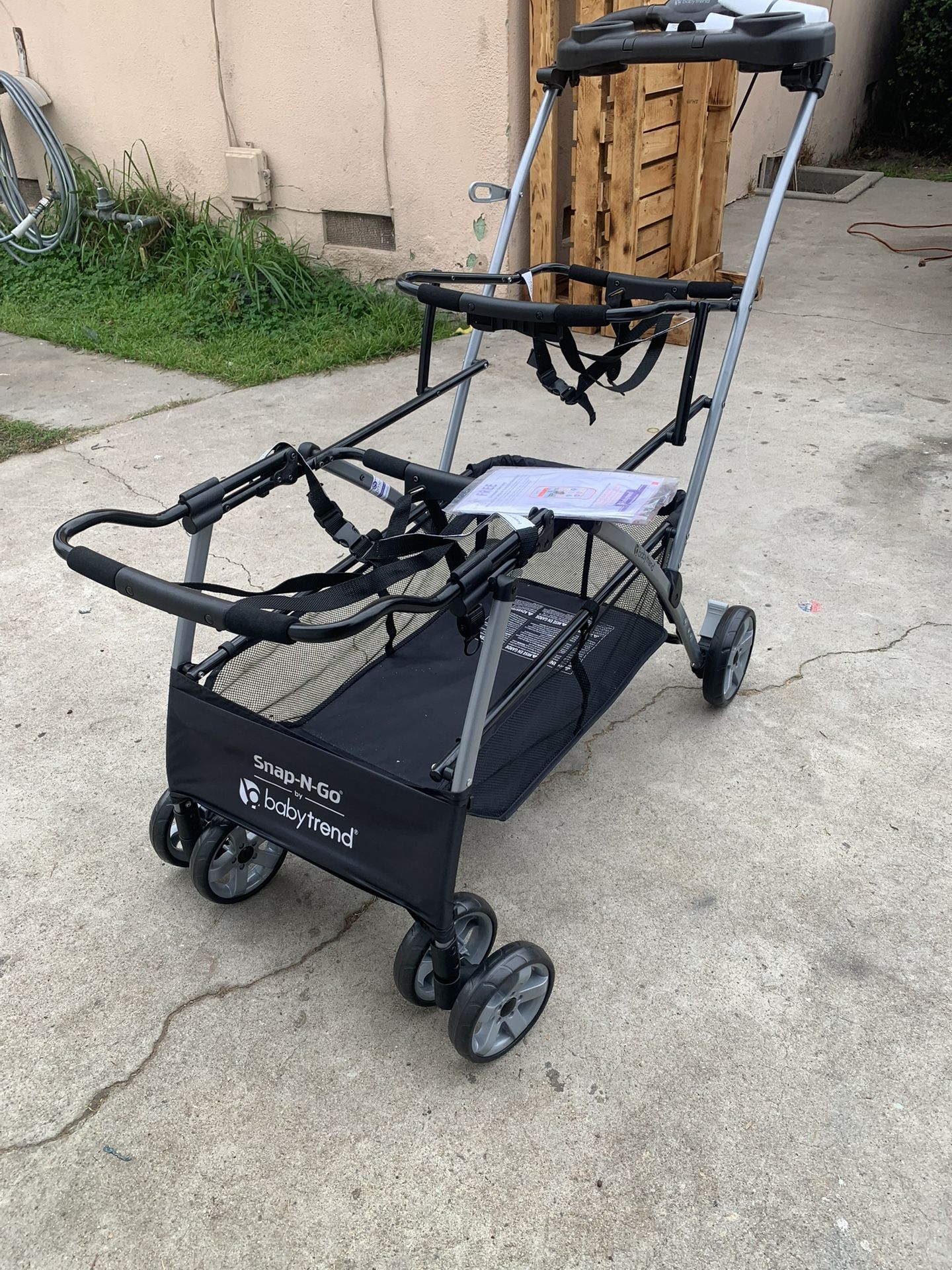 Baby Trend Snap-N-Go Double Universal Double Stroller for Sale in ...