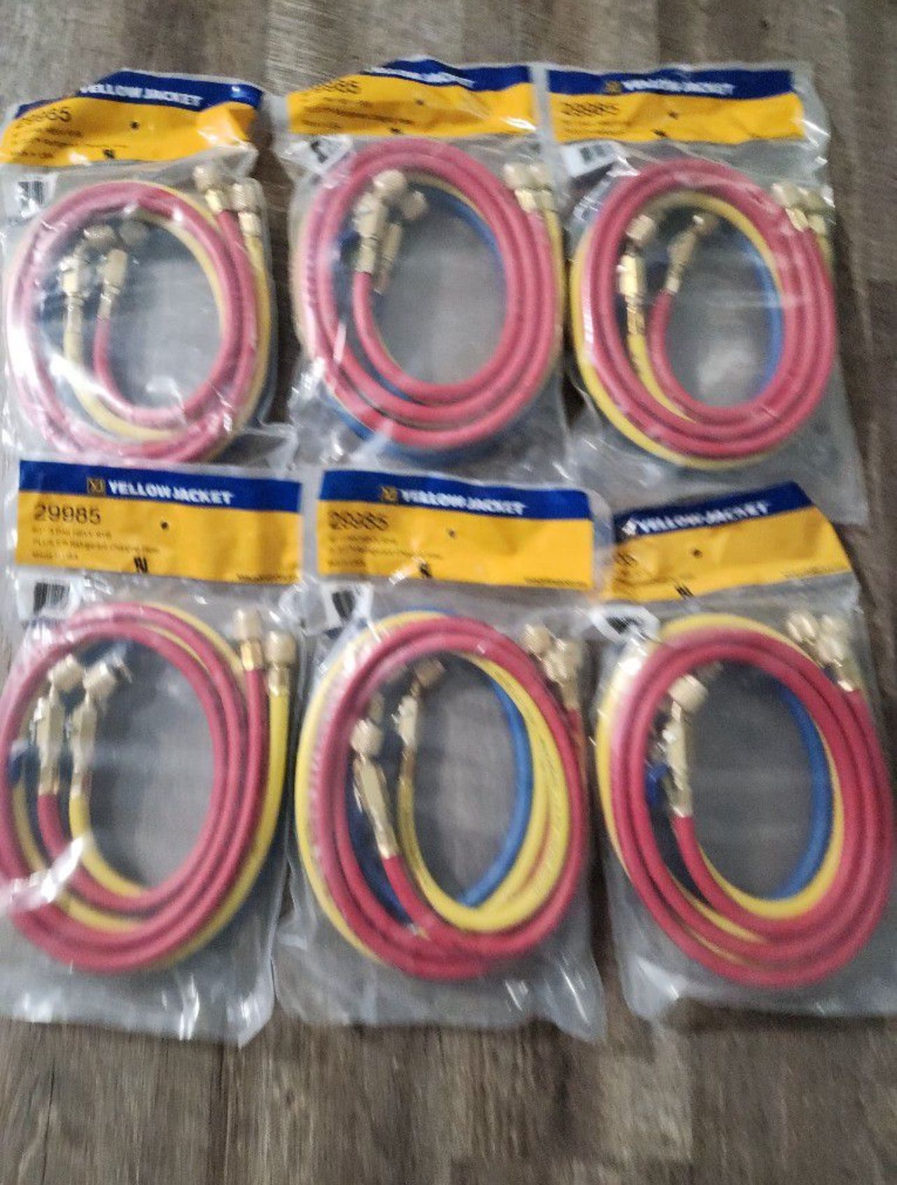 Mangueras De HVAC Yellow Jacket 29985 Válvula de bola de 1/4 Mangueras ...