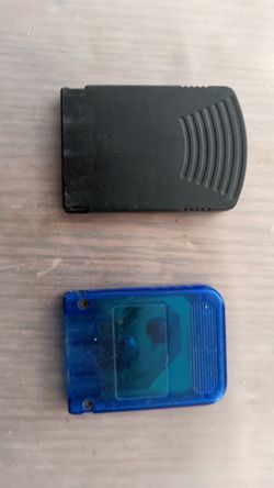 PS2 Memory Cards And A Game Cube Memory Card (Orange) for Sale in ...