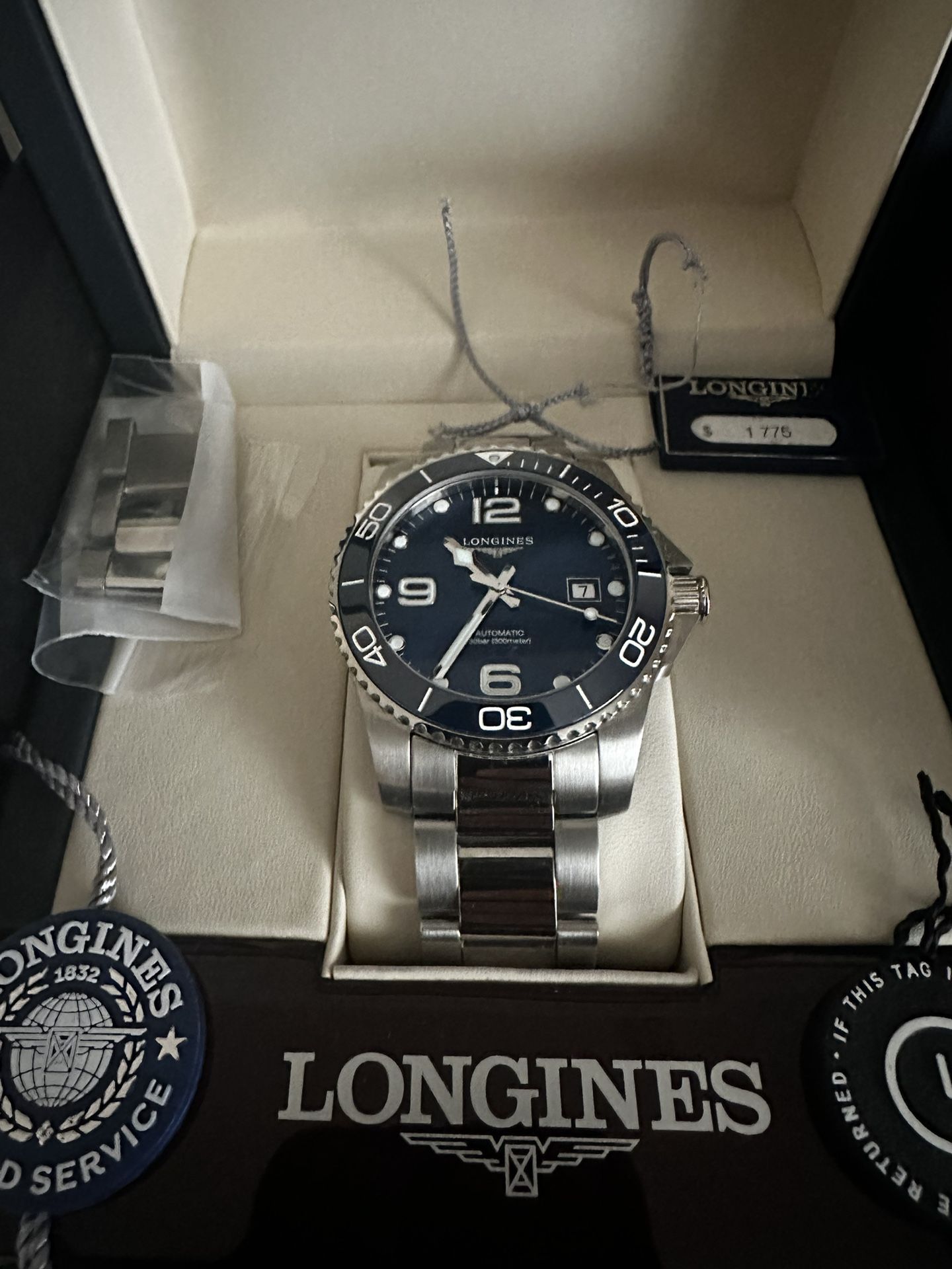 LONGINES Hydroconquest Automatic Blue Ceramic Bezel 41 mm for Sale in ...