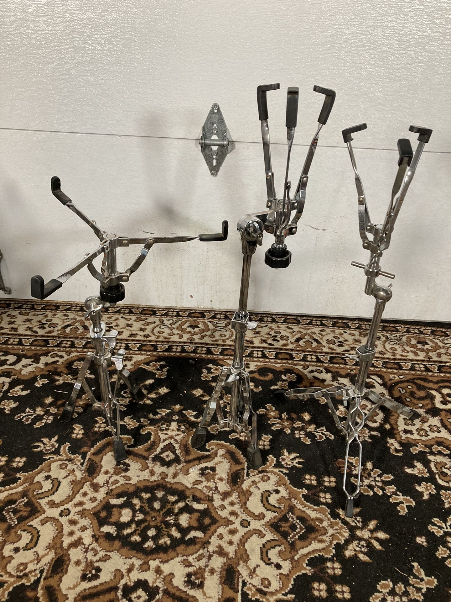 Tons of Drum Hardware Snare, Cymbal, Hi Hat Stands, Kick Pedal And ...