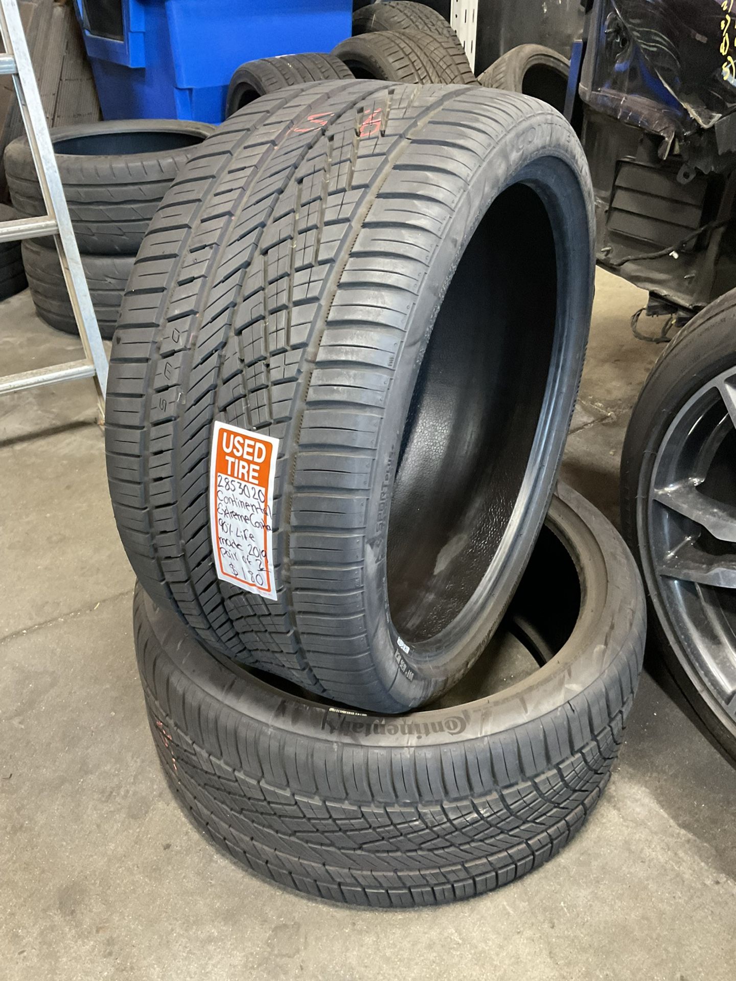 285/30/20 Tires Continental ExtremeContact All Season, Pair Of 2. for ...