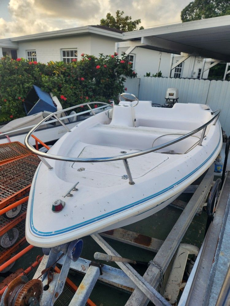 96 Proline Flats Boat 16ft. 48hp 2 Stroke for Sale in Hialeah, FL - OfferUp