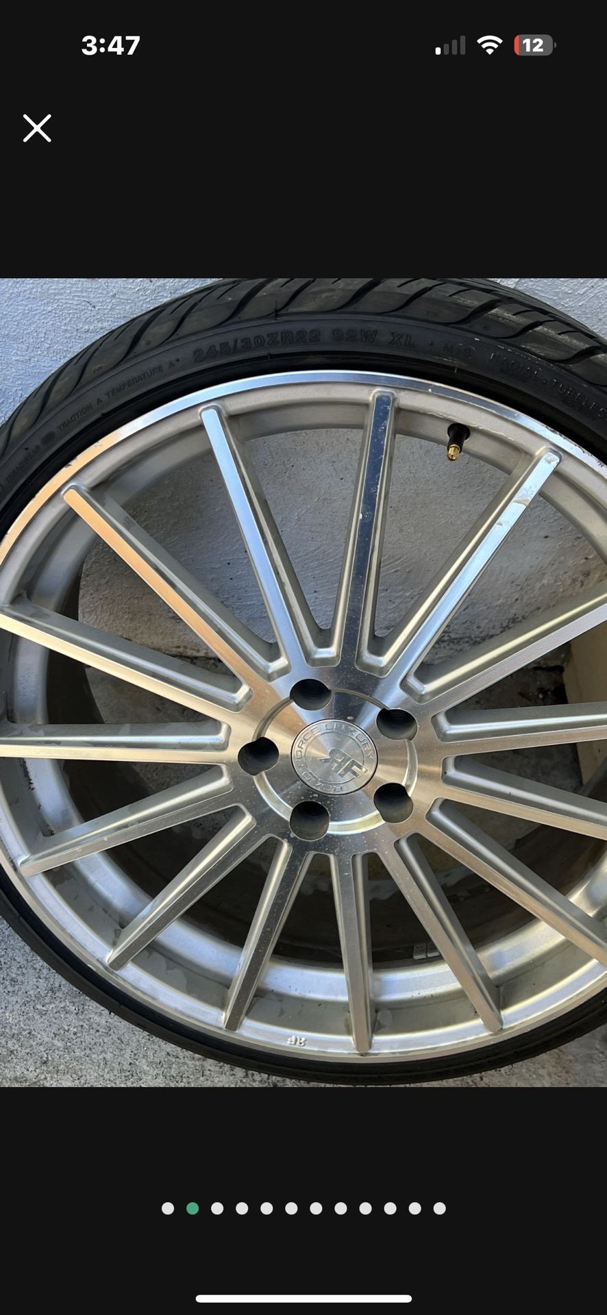 Almost New Road force rims And Tires for Sale in Kirkland, WA - OfferUp