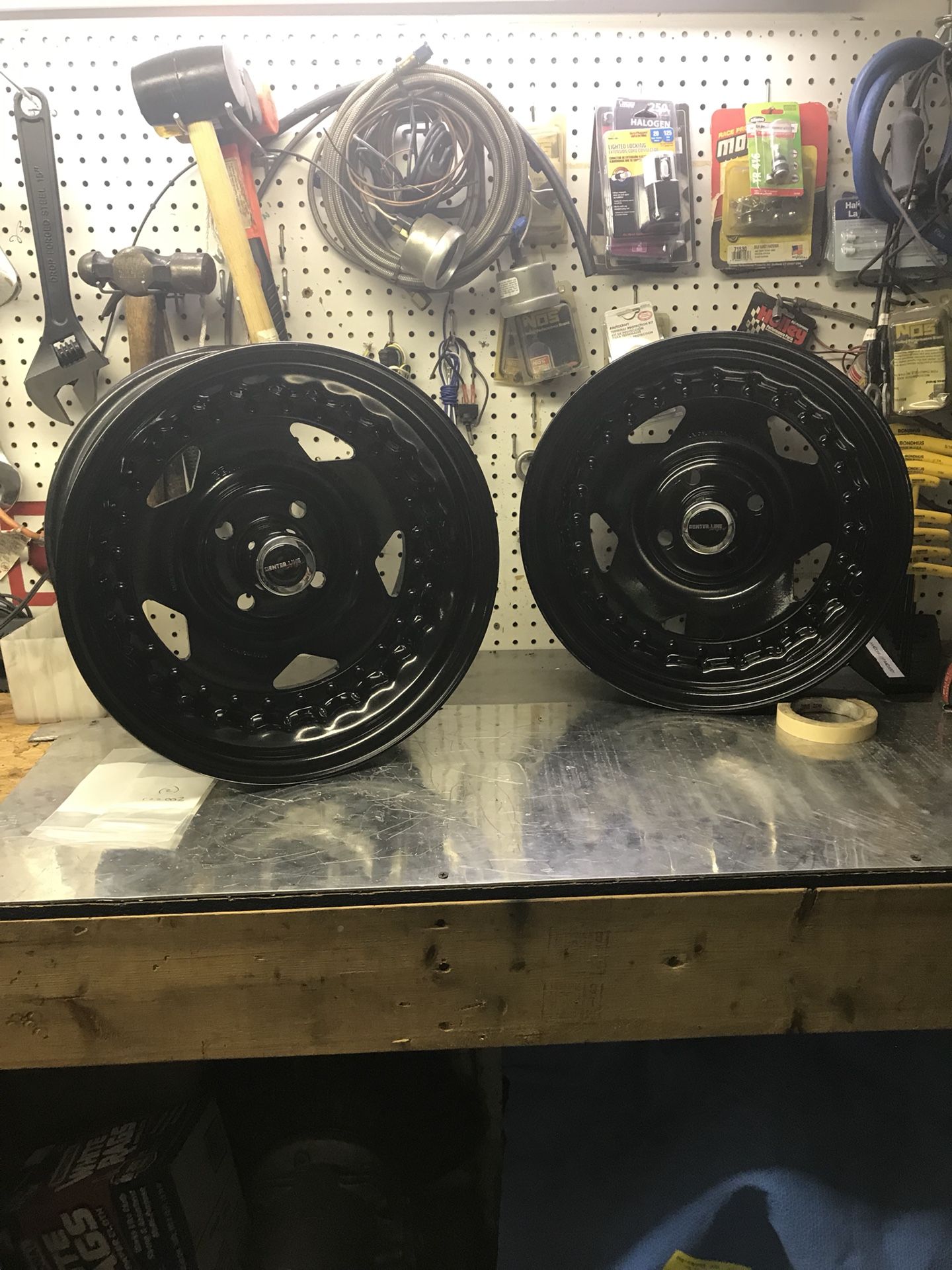 Custom powder coated Centerline Convo pro wheels and tires. for Sale in ...