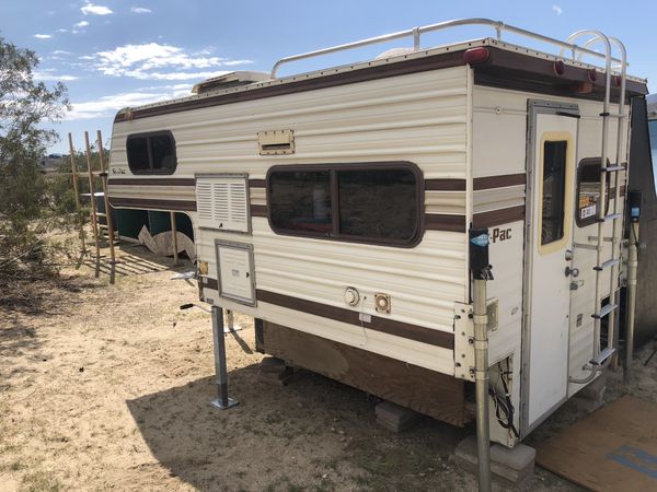 Six pac camper fits six foot truck bed for Sale in Yucca Valley, CA ...