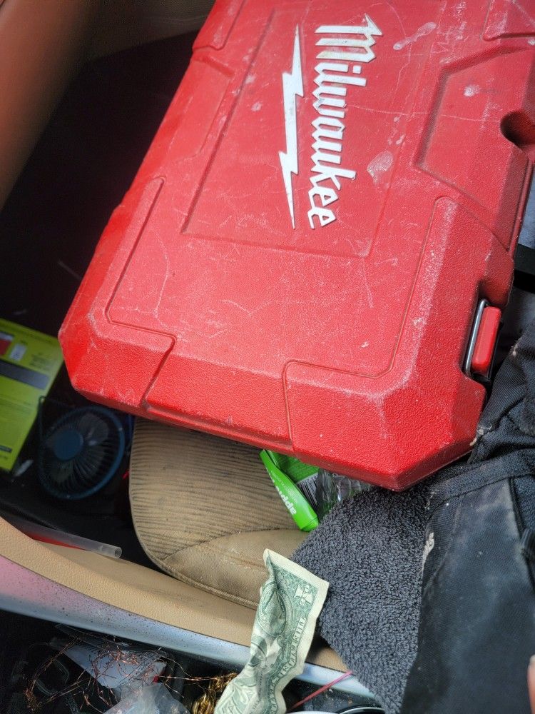 Milwaukee Hammer Drill Corded Metal Box