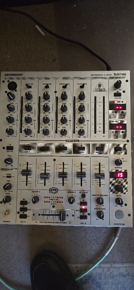 DJX700 Behringer Professional 5 Channel DJ Mixer Silver - for Sale in ...