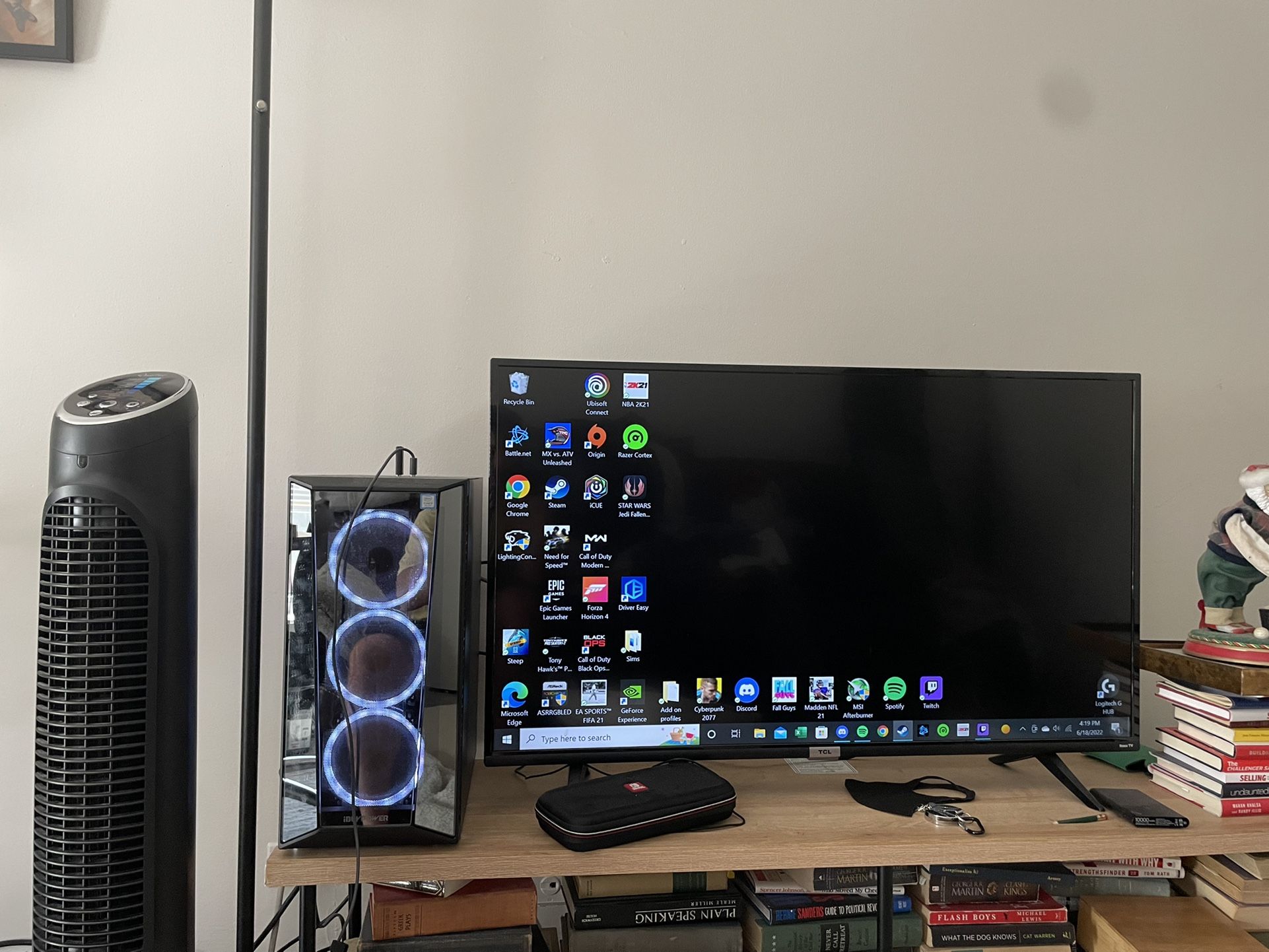 iBUYPOWER Gaming Desktop, Logitech Mechanical Keyboard, Logitech Mouse ...