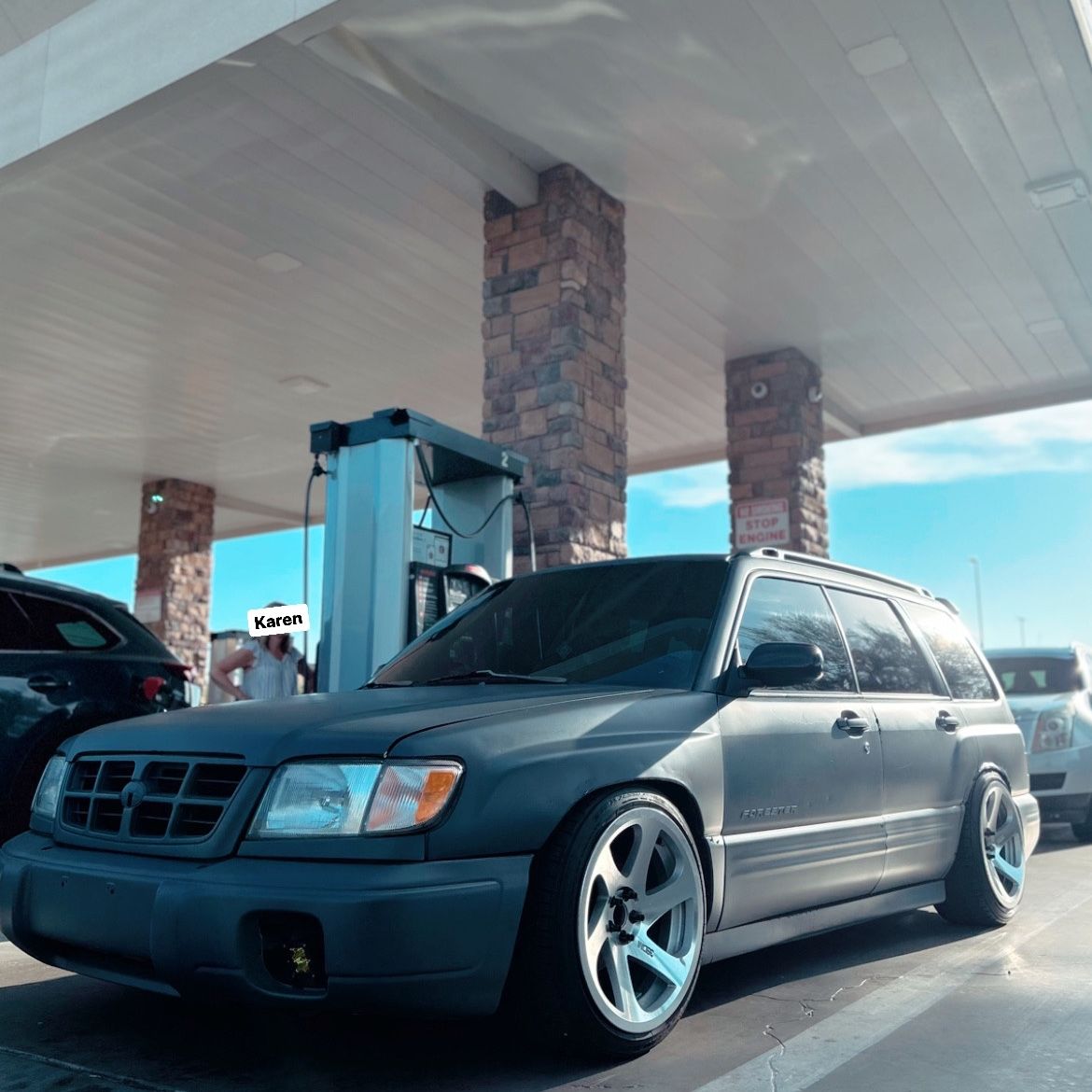 Slammed Subaru Forester
