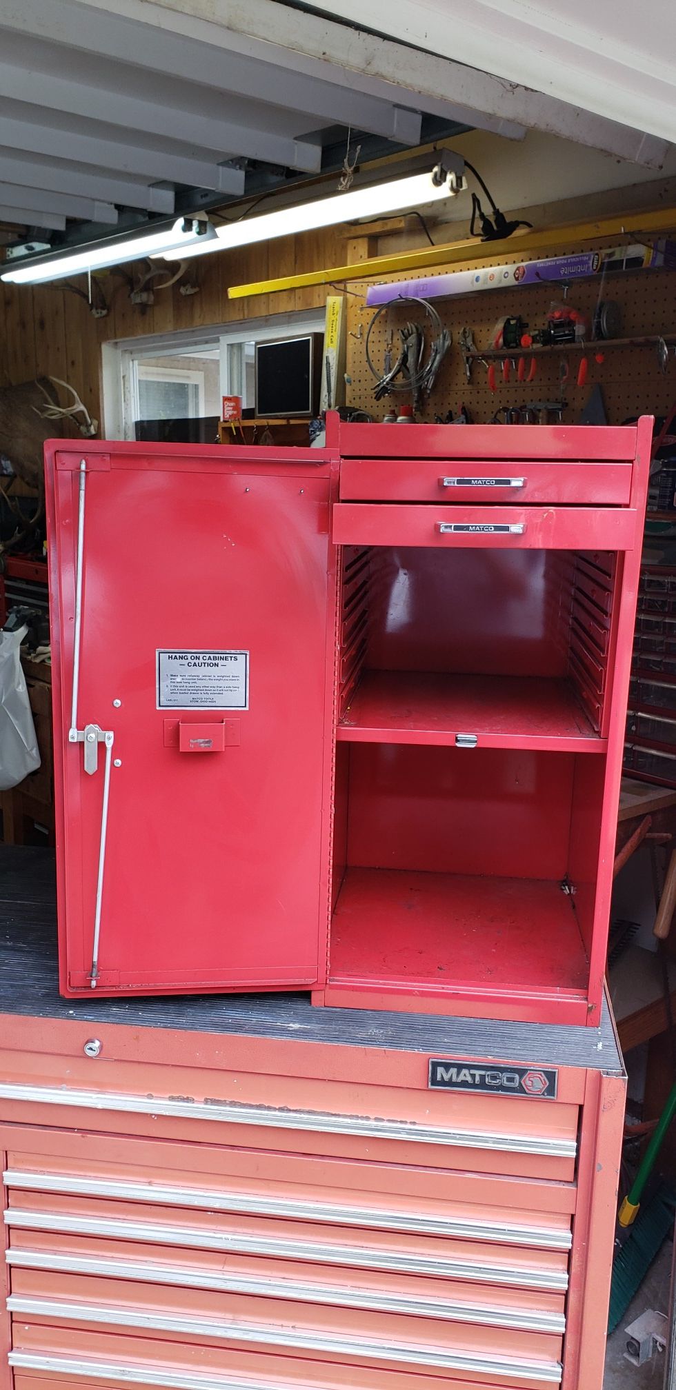 Matco MB 1440 Workmaster 13 Drawer Rollaway Toolbox w MB 302 Side box ...