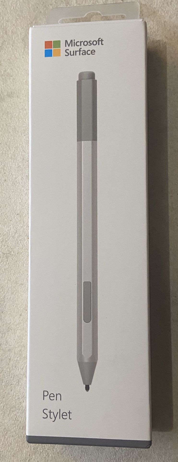 Brand New Sealed Microsoft Surface Pen Stylet EYU-00009 - Silver 1776 ...