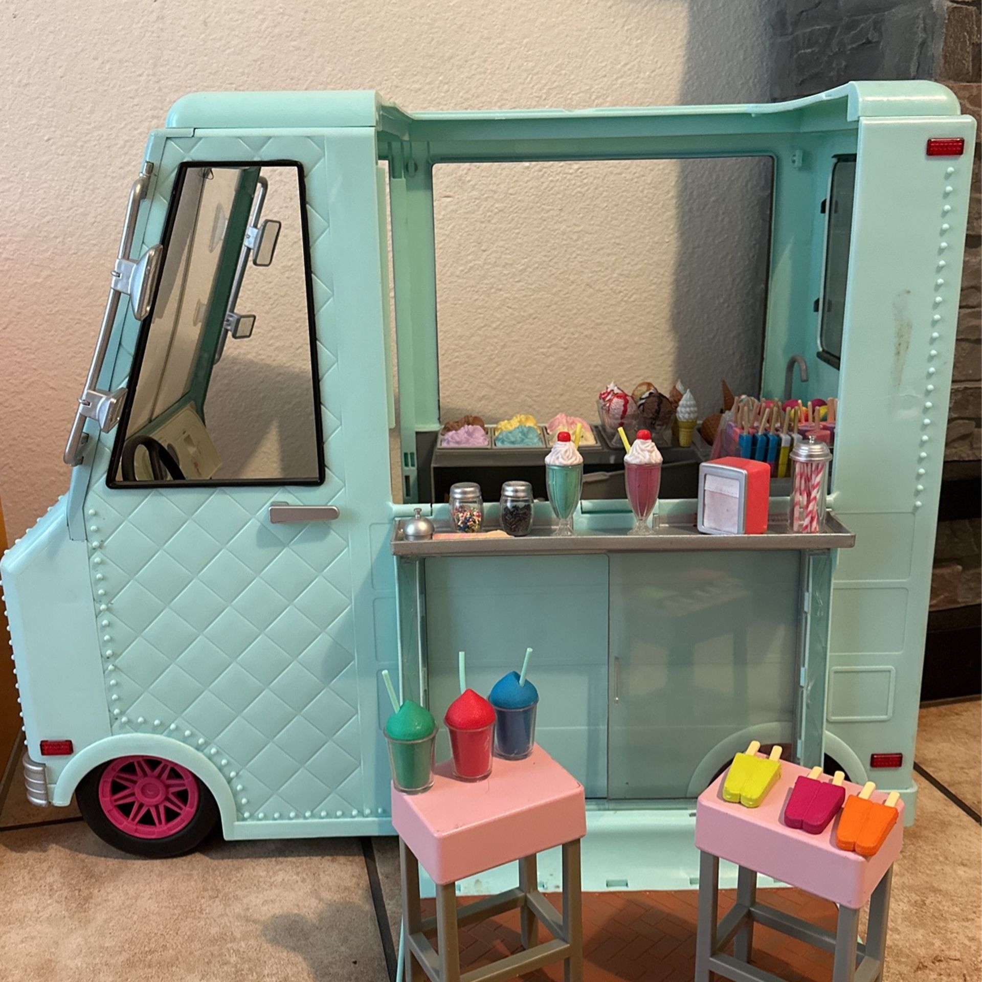 Ice cream truck toy our generation store