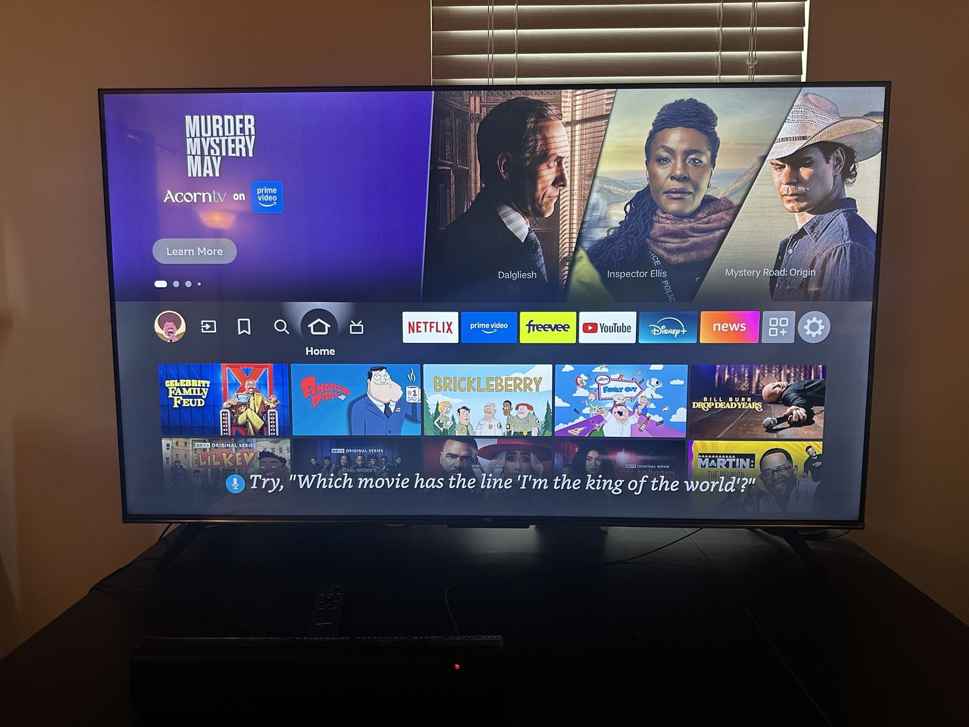 TLC Amazon Fire TV- 55 In for Sale in Ventura, CA - OfferUp