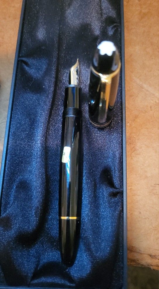Montblanc Meisterstuck 4810 No.146 Fountain Pen Tip 14K 585 Black Gold W Germany for Sale in ...