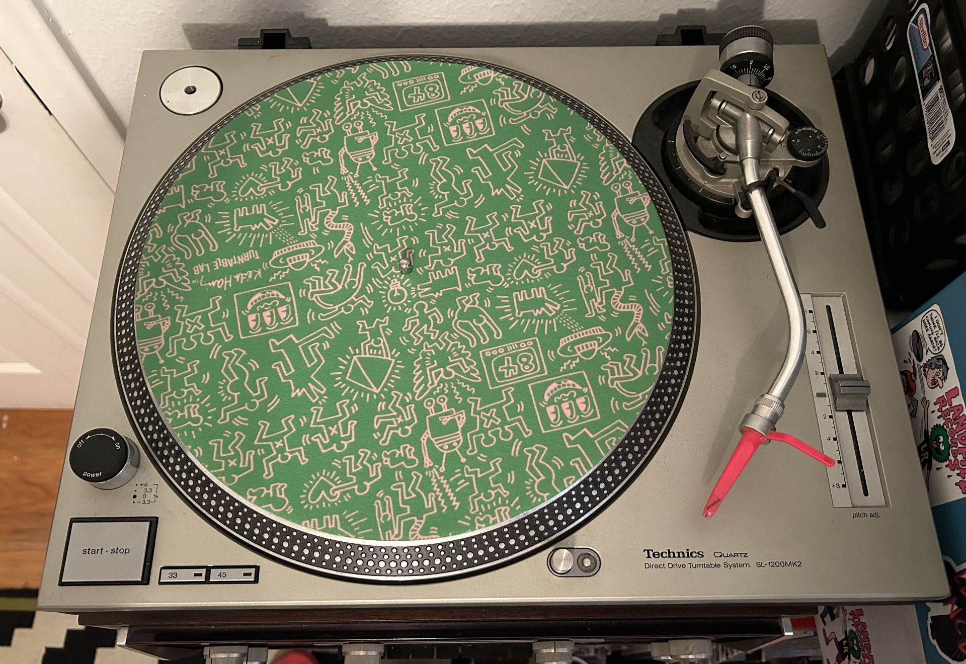 Technics SL-1200 MK2 Professional DJ Direct Drive Turntable Record ...