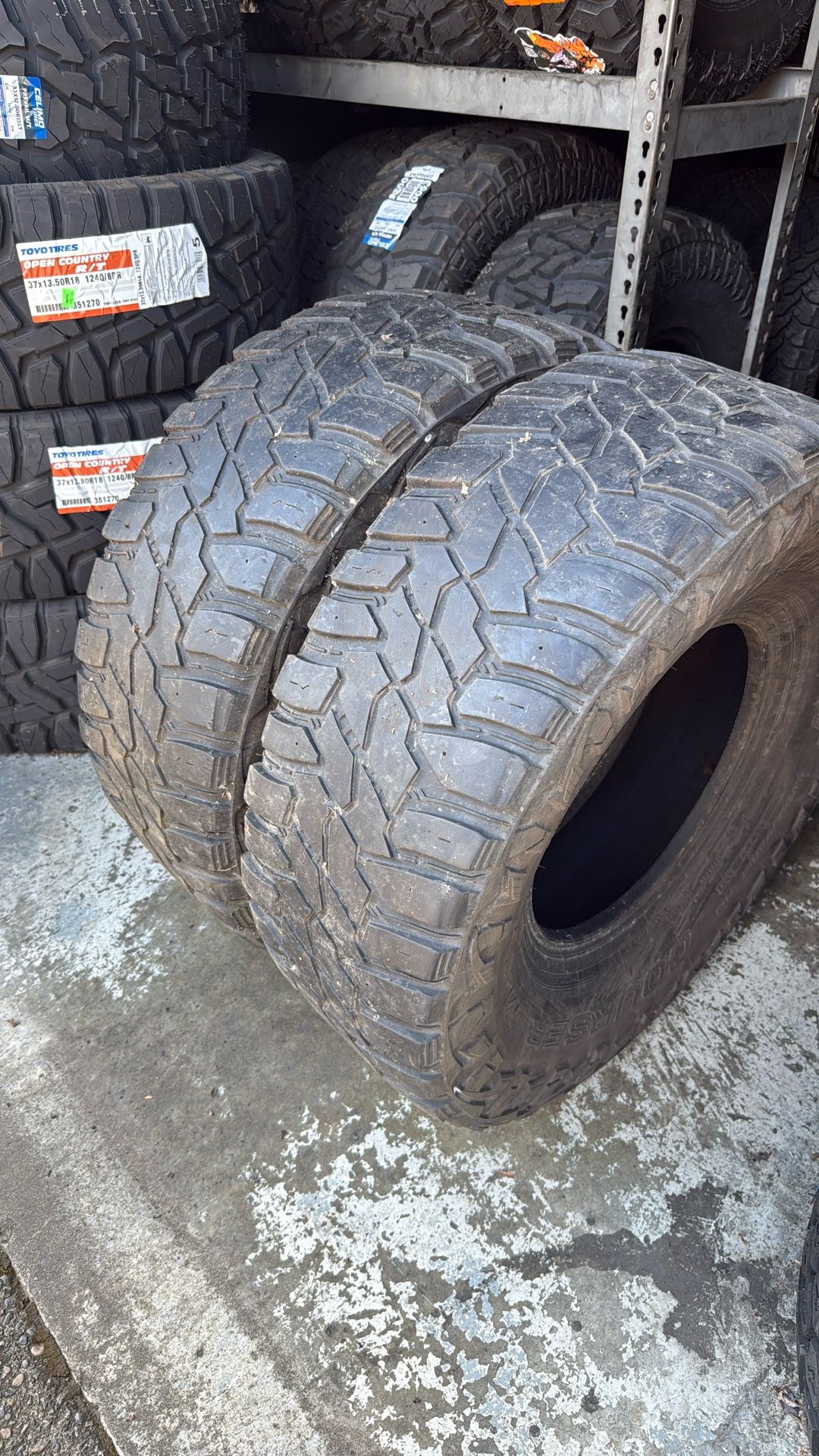 2 Used Tires LT 315/75/16 Mastercraft MXT for Sale in Gresham, OR - OfferUp