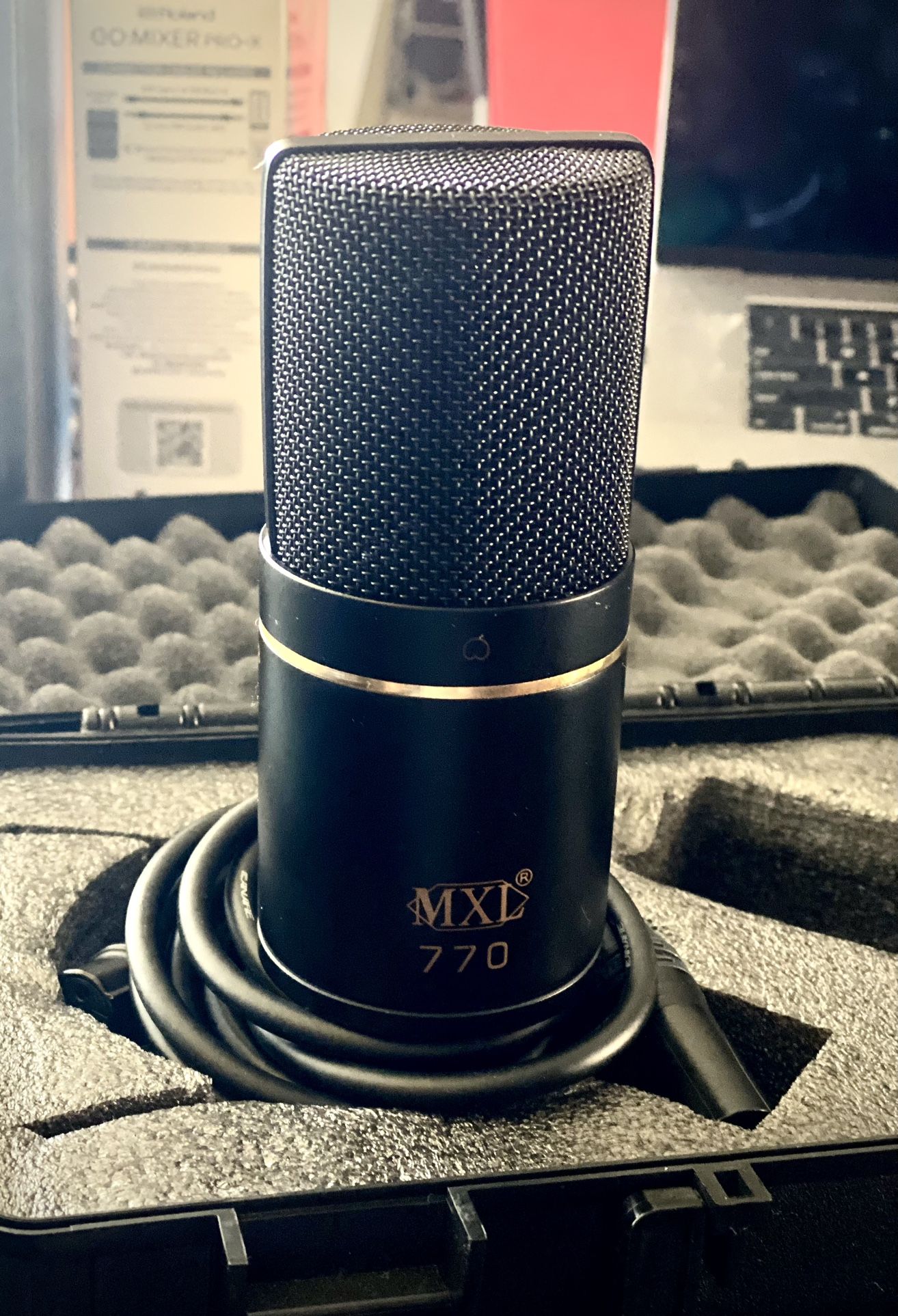 MXL 770 Condenser mic with hardcase And XLR cable for Sale in San Diego ...