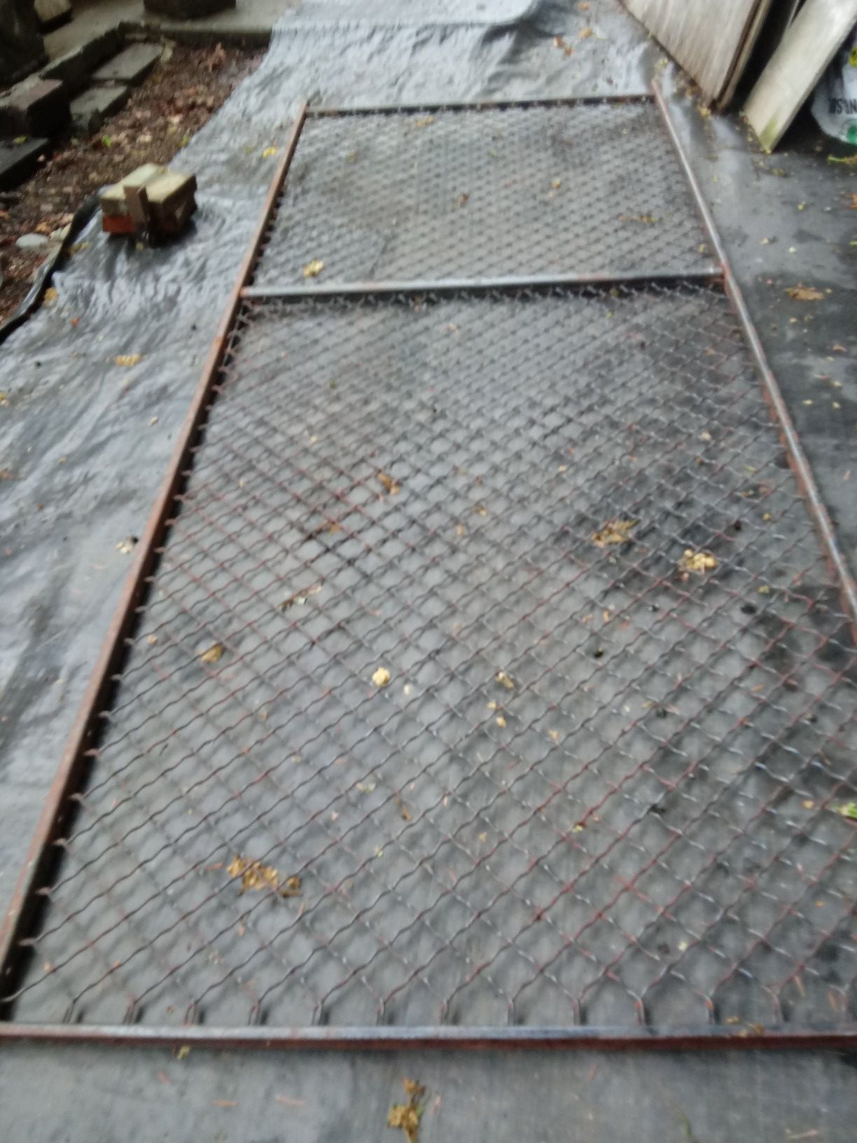 8Ft Steel Cross Hatch Wire Fence Panel or Gate for Sale in Tacoma, WA ...
