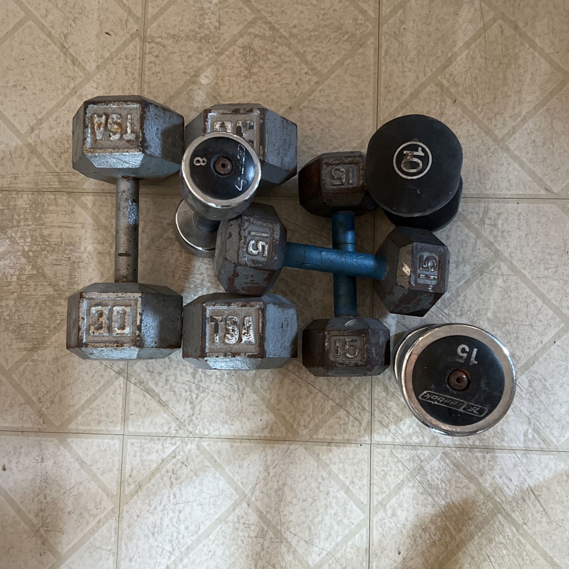 Dumbbells Weights . for Sale in Bellflower, CA - OfferUp