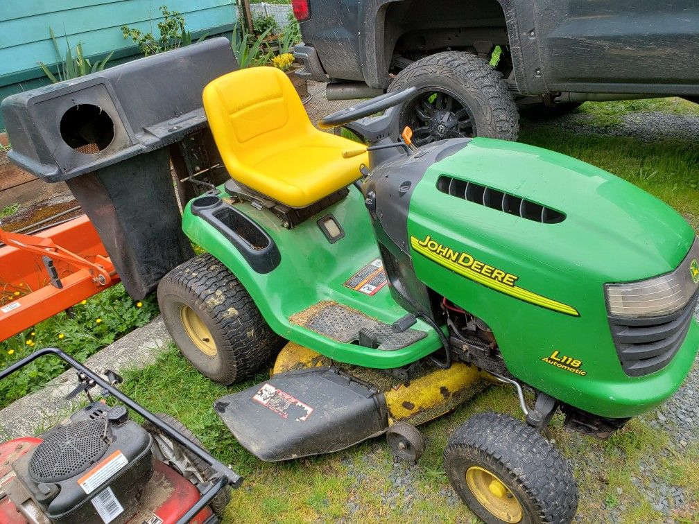 (Sale pending) John Deere L118 riding mower for Sale in Arlington, WA ...