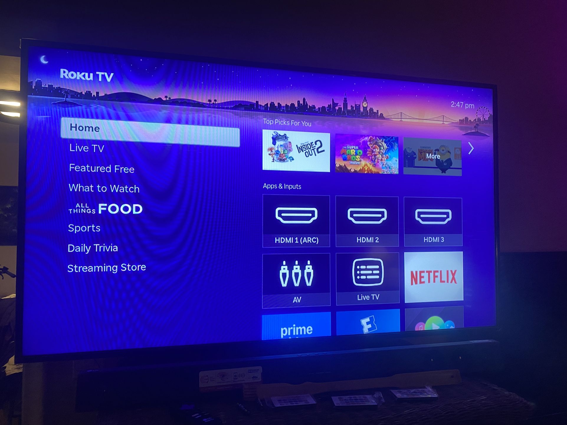 LG Roku 55” Smart TV HDTV for Sale in Oakland Park, FL - OfferUp