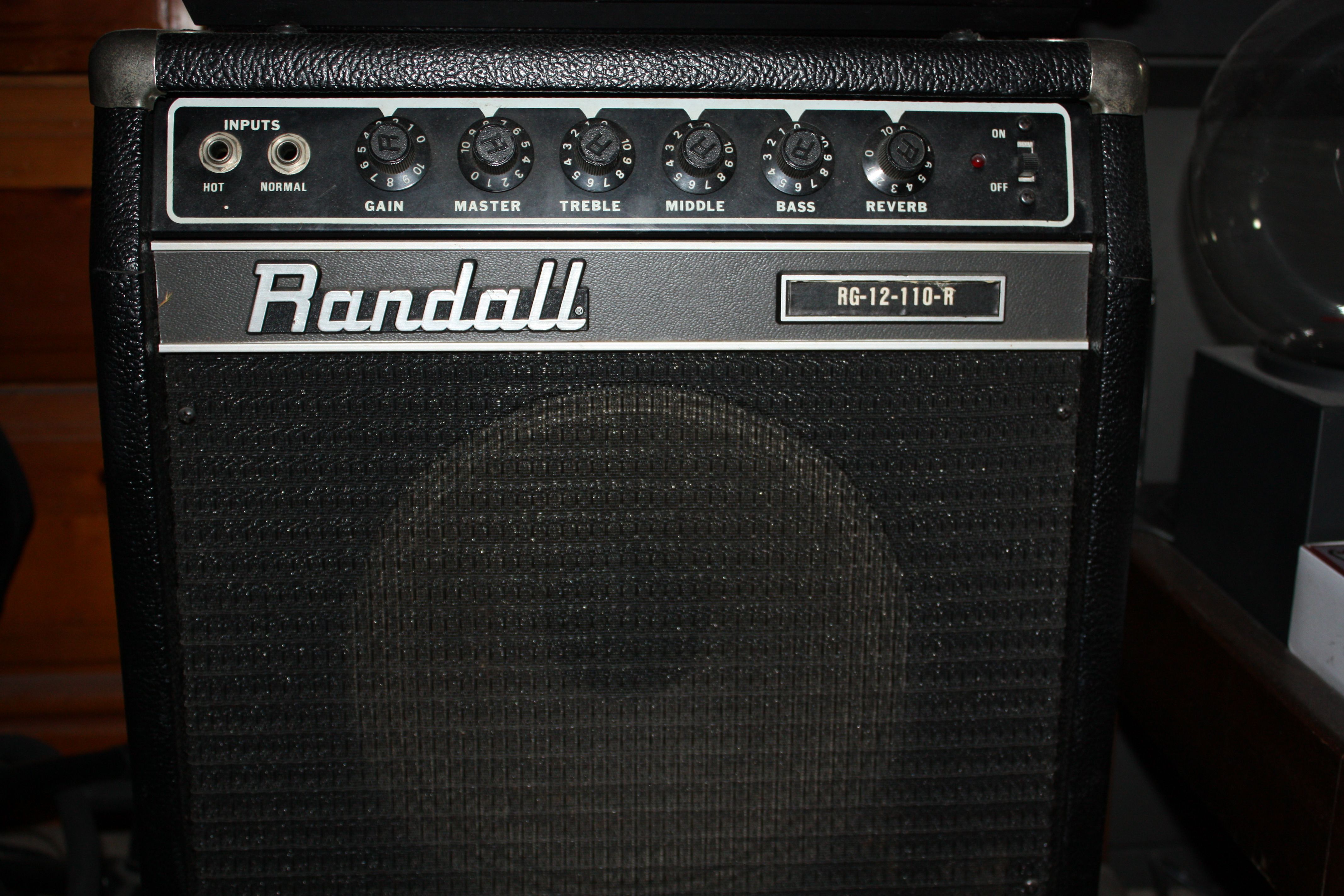U.S.A. Vintage Randall RG-12-110-R Guitar Amplifier. Made in the U.S.A ...