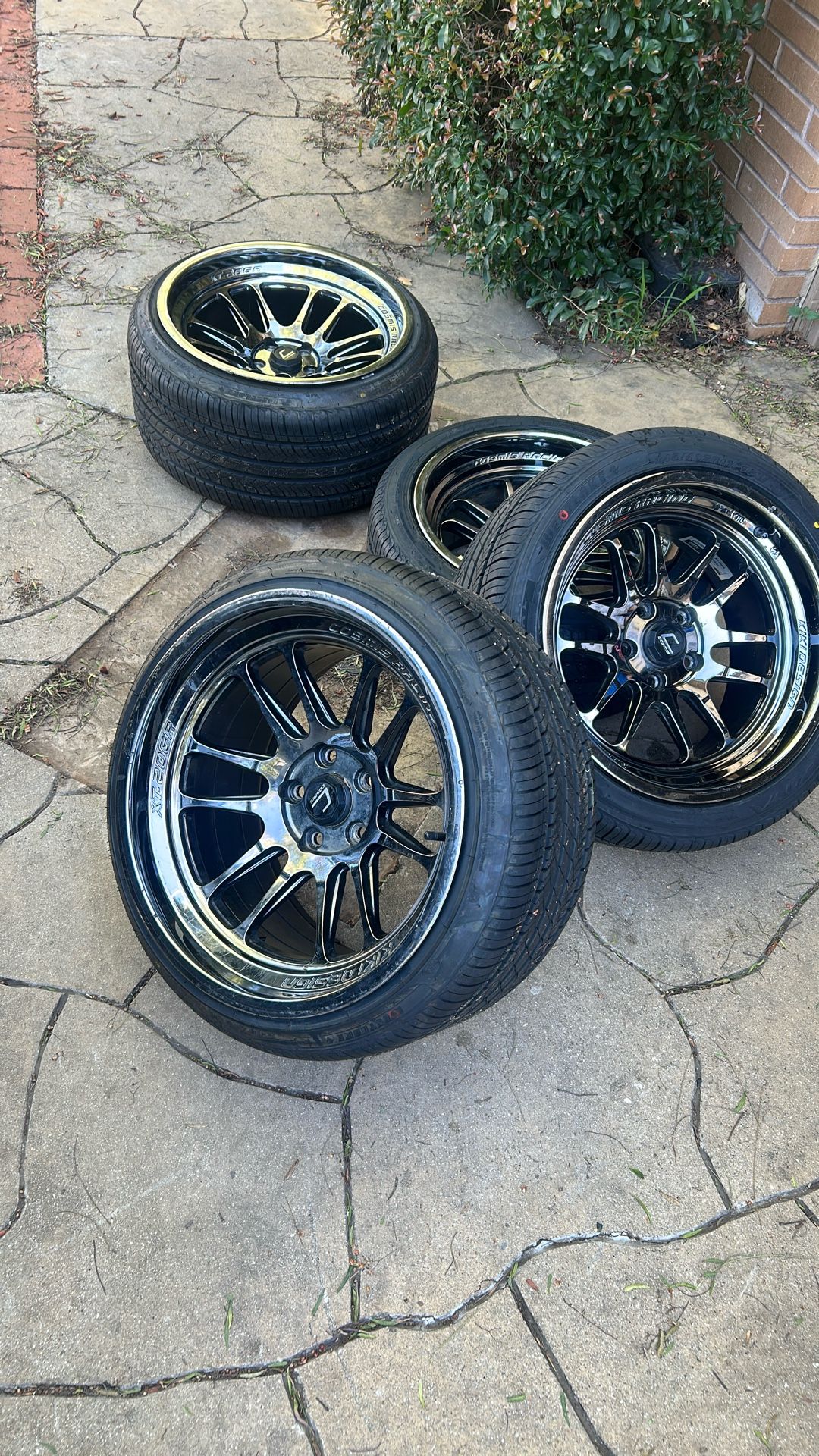 Cosmis Rims And Tires 17& 18 Combo for Sale in Los Angeles, CA - OfferUp
