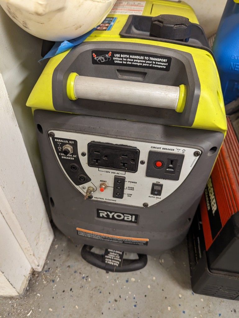 Ryobi 2200-Watt Digital Inverter Generator - Compact and Reliable Power ...