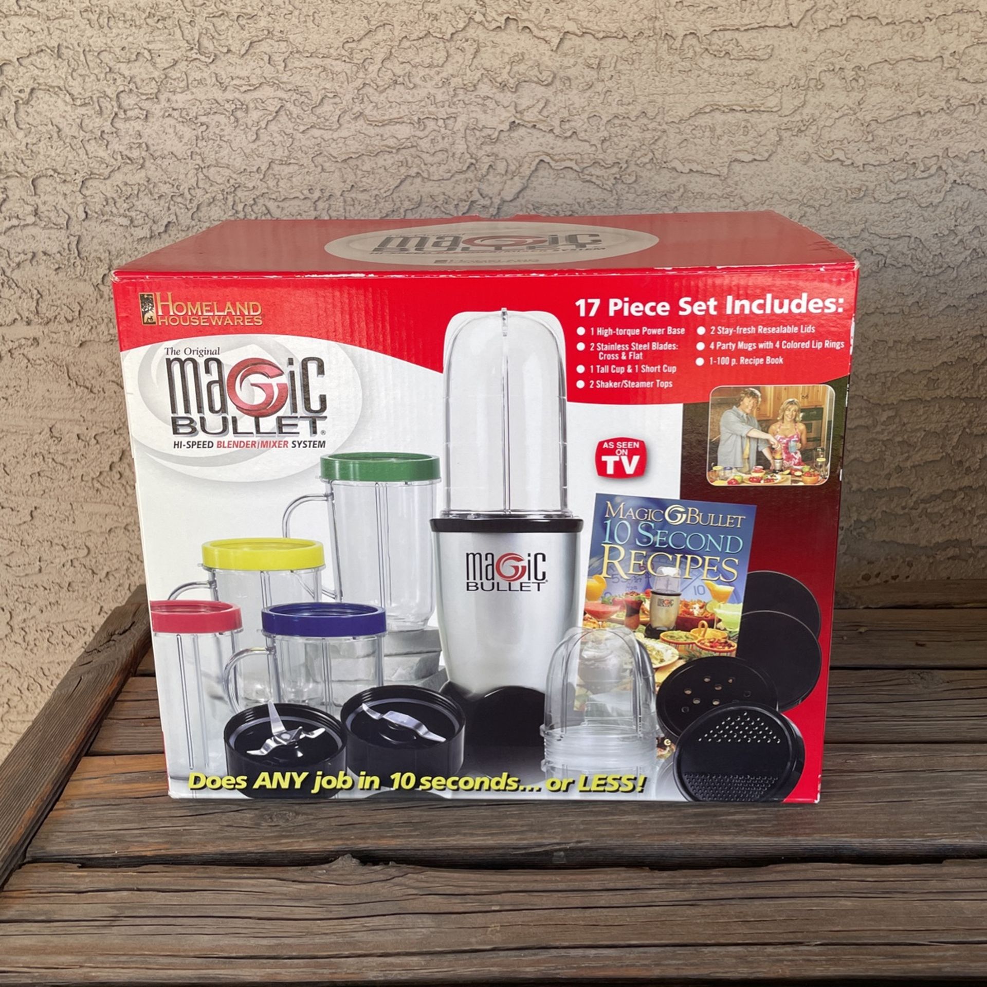 The Original Magic Bullet Blender Mixer System 17 piece set for Sale in ...