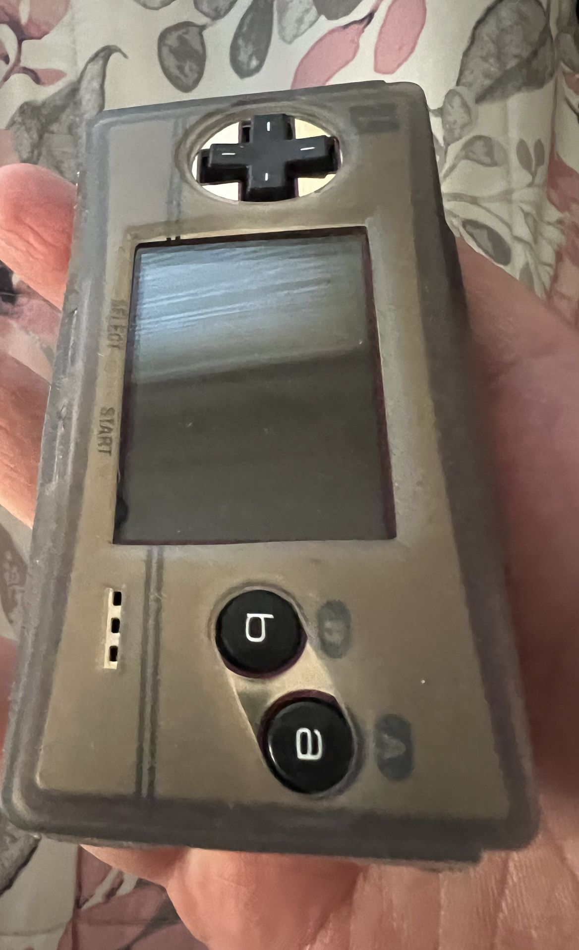 nintendo gameboy advance micro + super mario world charger and case for ...