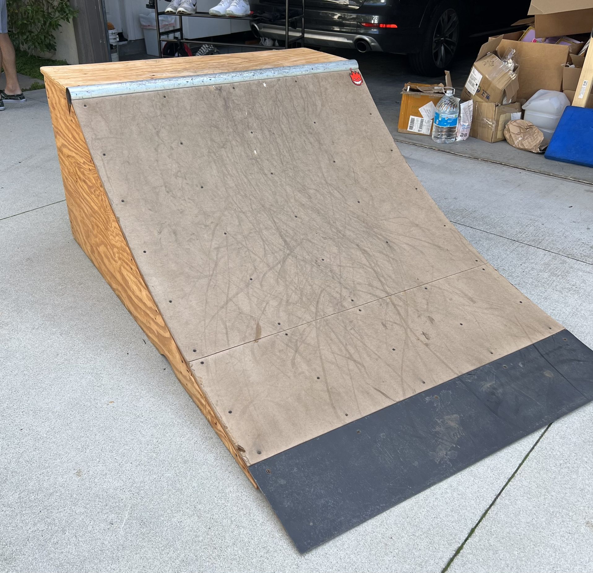 2.5 Foot Skateboard Quarter Pipe/Ramp. Has Wheels. Never Left Outside for Sale in La Costa, CA ...