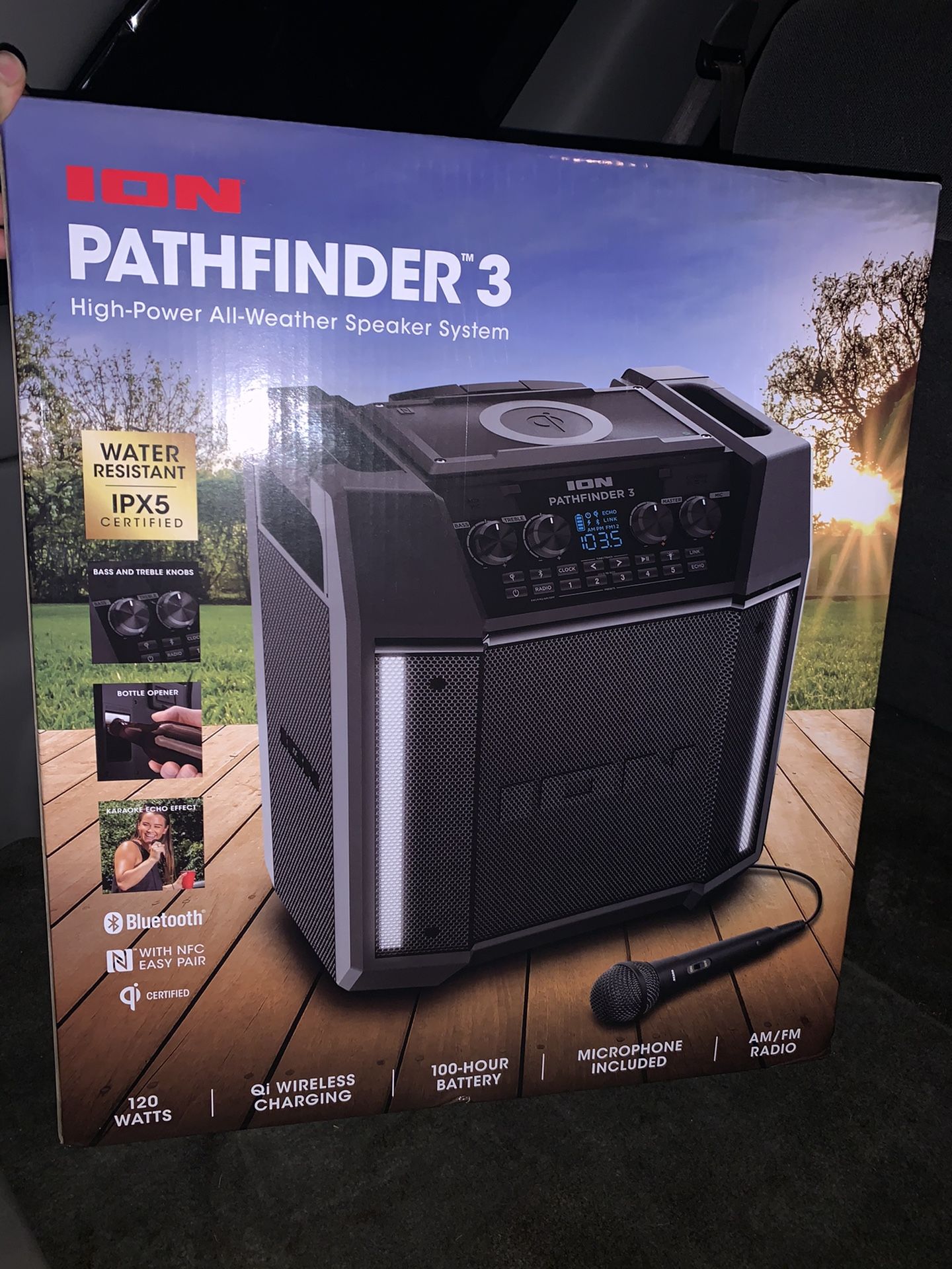 Ion pathfinder 3 speaker system and microphone for Sale in Chino Hills ...