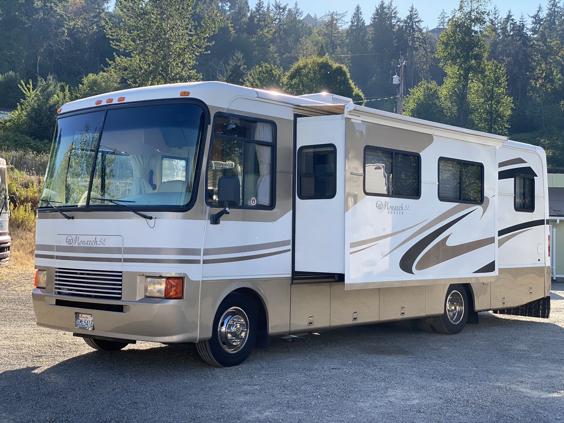 2003 Monaco Monarch 32ft Class A Motorhome 2 Slides for Sale in Sumner ...