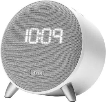 iHome Bluetooth Alarm Clock with Dual USB Charging and Nightlight for ...
