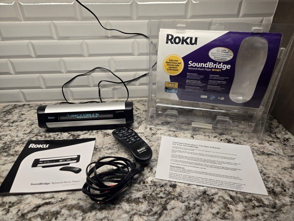Roku SoundBridge Network Streaming Player for Sale in Huntersville, NC ...