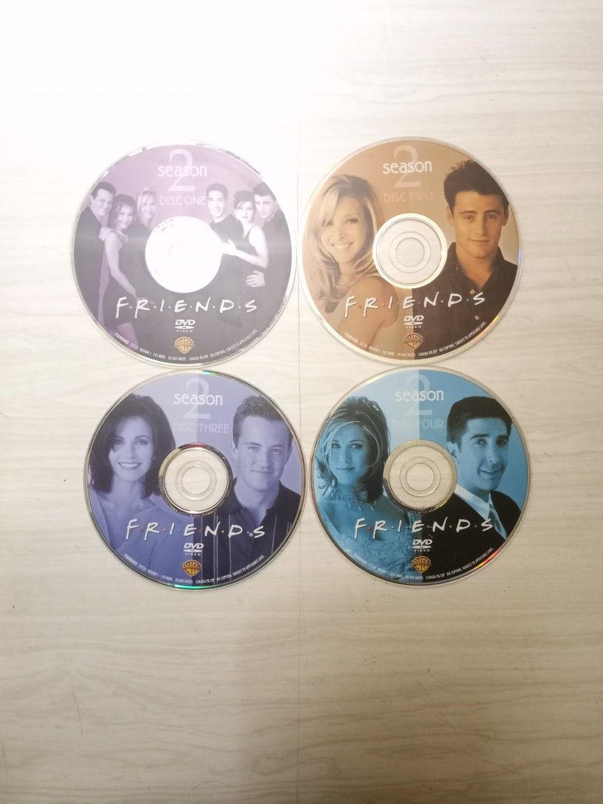 Friends Season 2 Dvd