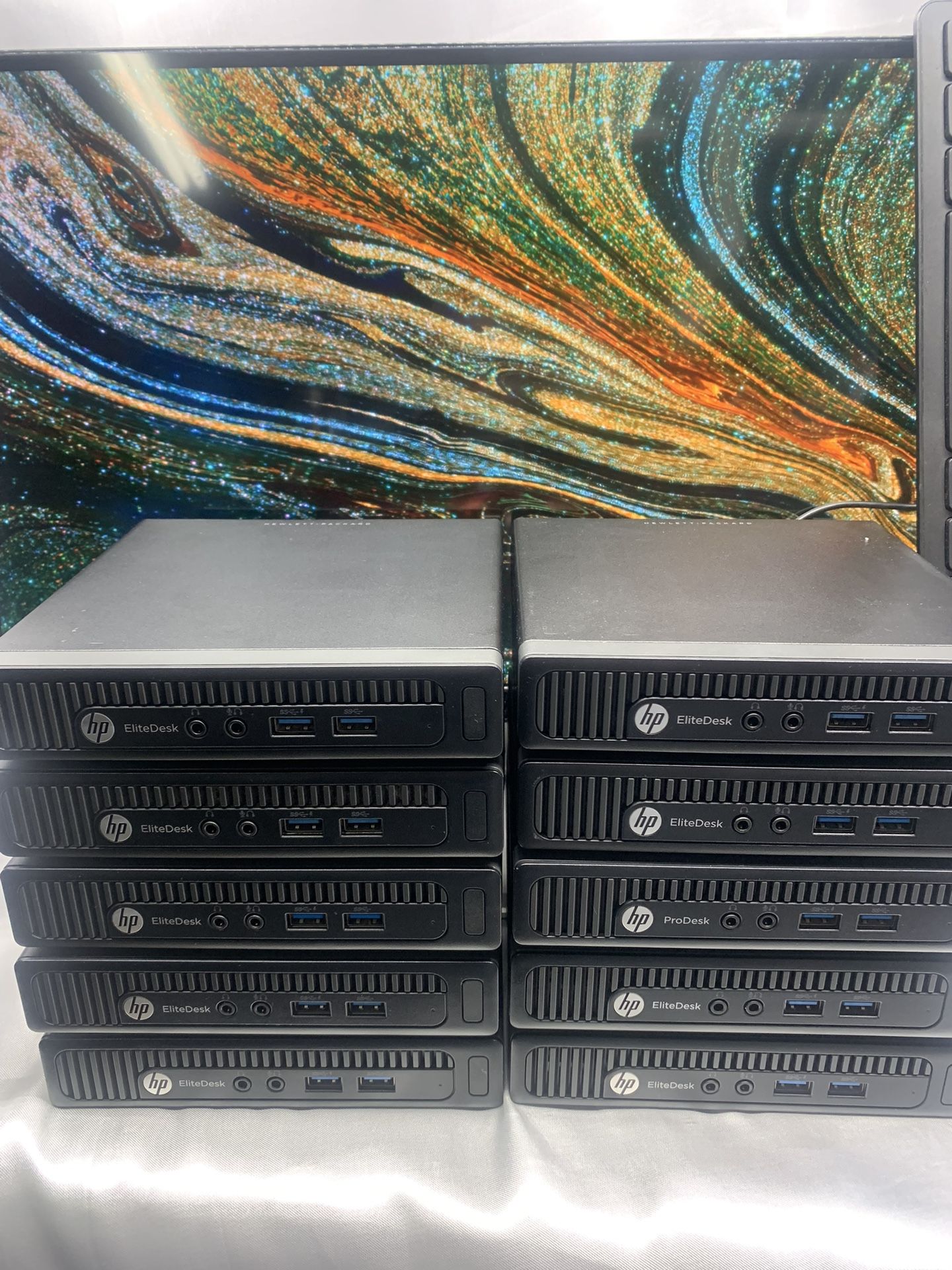 HP MINI DESKTOP runs Very Fast Smoothly And Quiet comes With WIFI. 256. ...