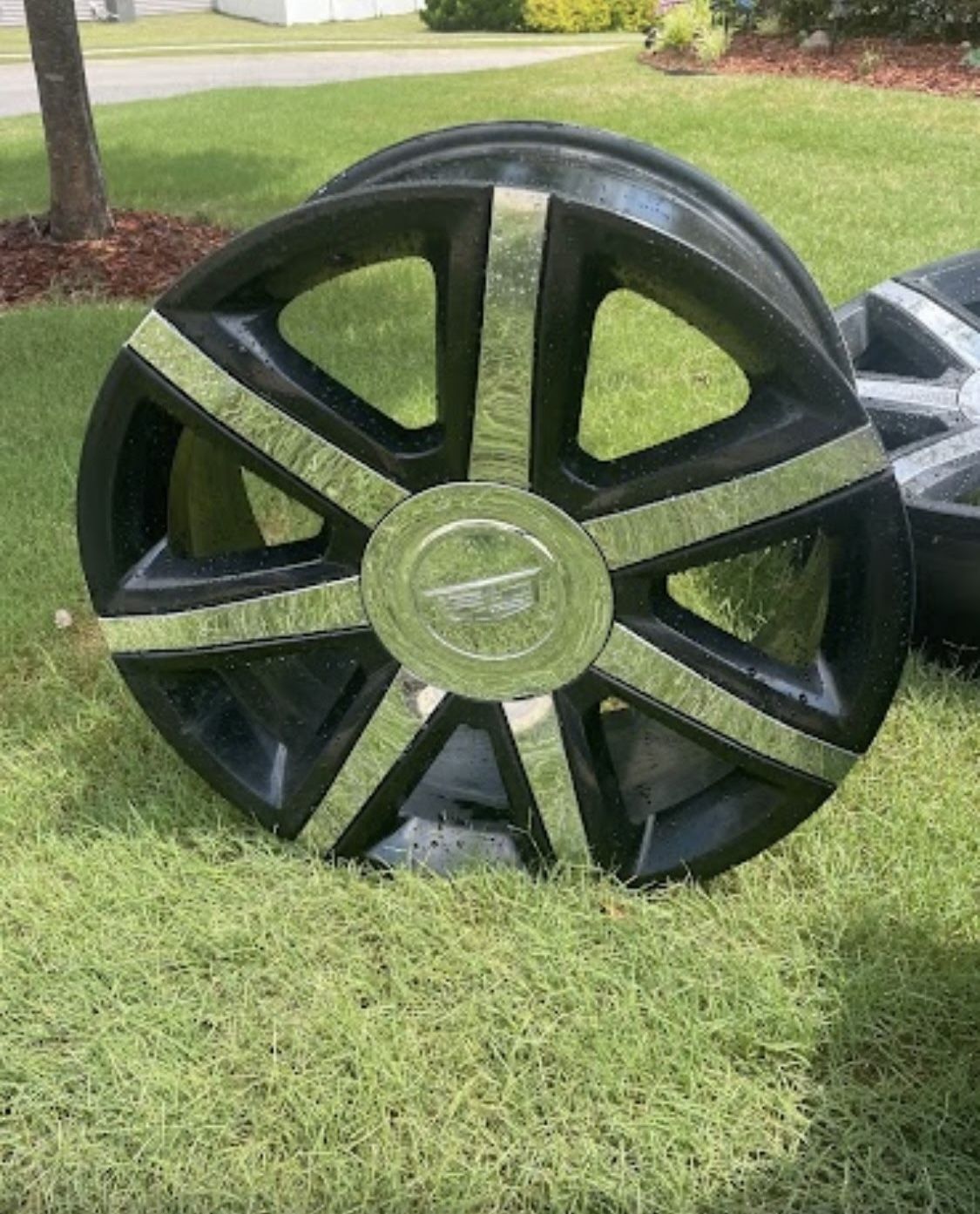 22 inch Cadillac rims for Sale in Clayton, NC - OfferUp