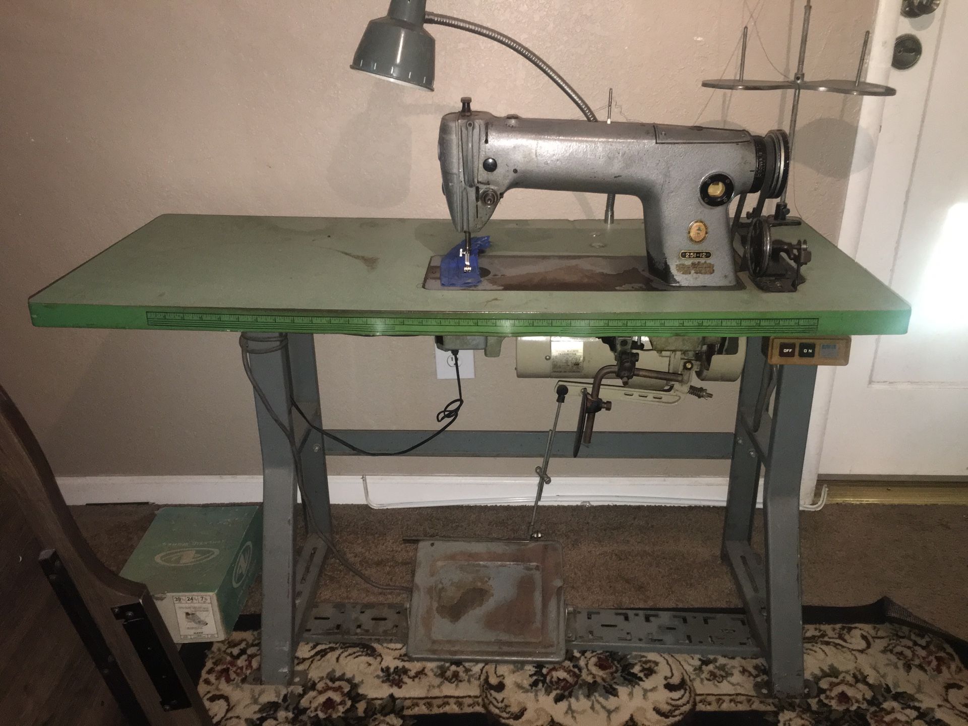 Singer 251-12 Industrial Sewing Machine for Sale in Fresno, CA - OfferUp