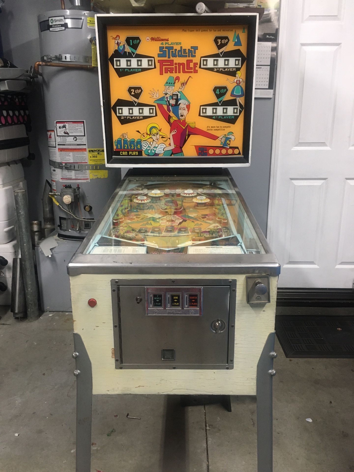 Williams Student Prince Pinball Machine for Sale in Ontario, CA - OfferUp