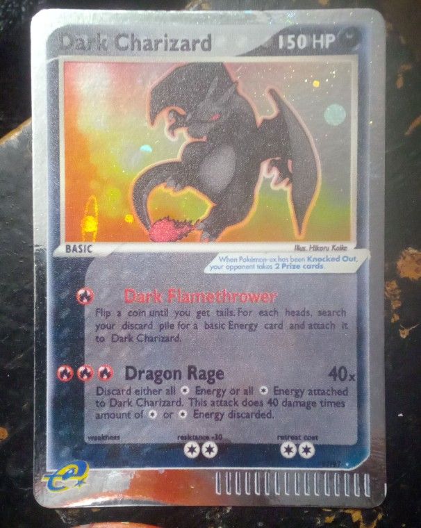 Dark Charizard 97/97 Super Ultra Secret Rare Skyridge Card for Sale in ...