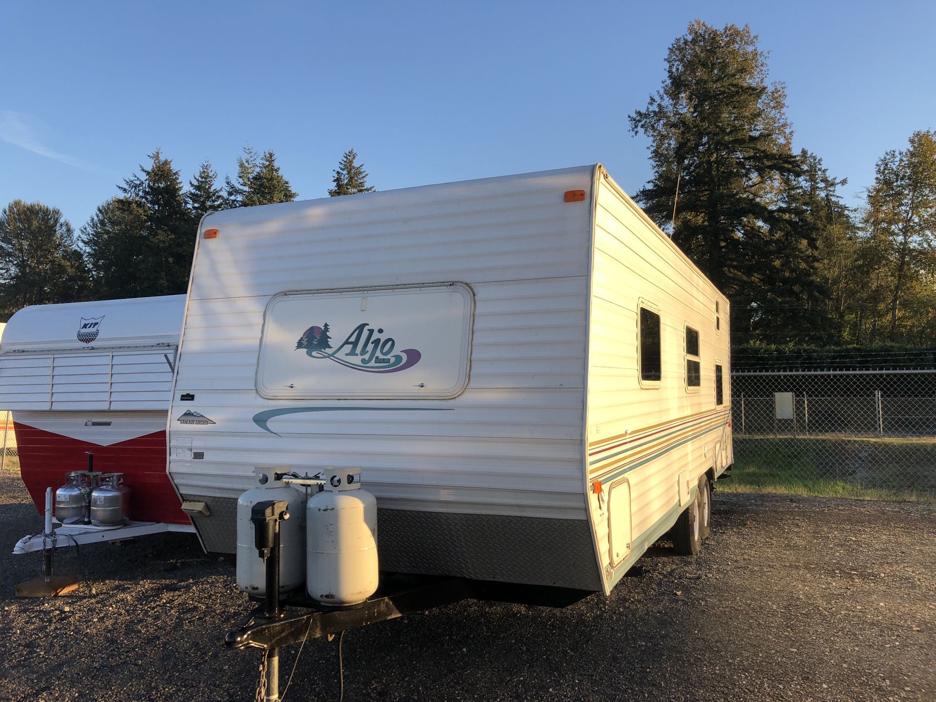 2004 25FT Aljo skyline travel trailer bunkhouse for Sale in Parkland ...